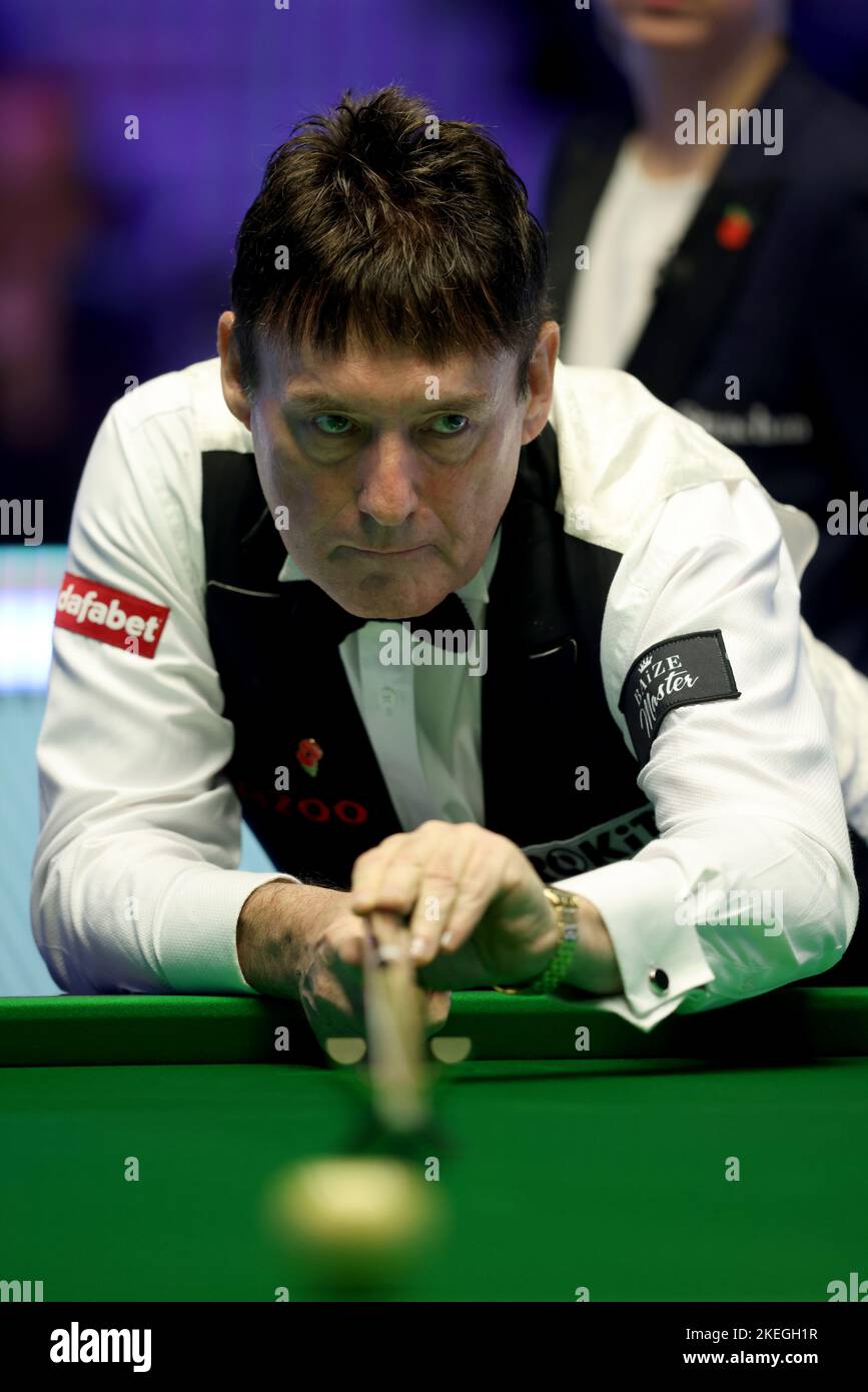 England’s Jimmy White in action during his match against Wales’ Ryan ...