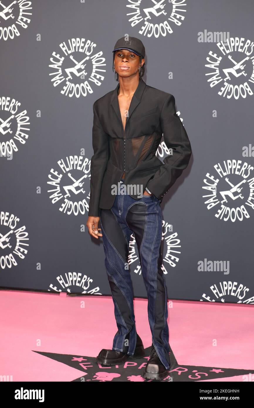 Yannick Konan attends the opening of Flipper's Roller Boogie Palace in ...