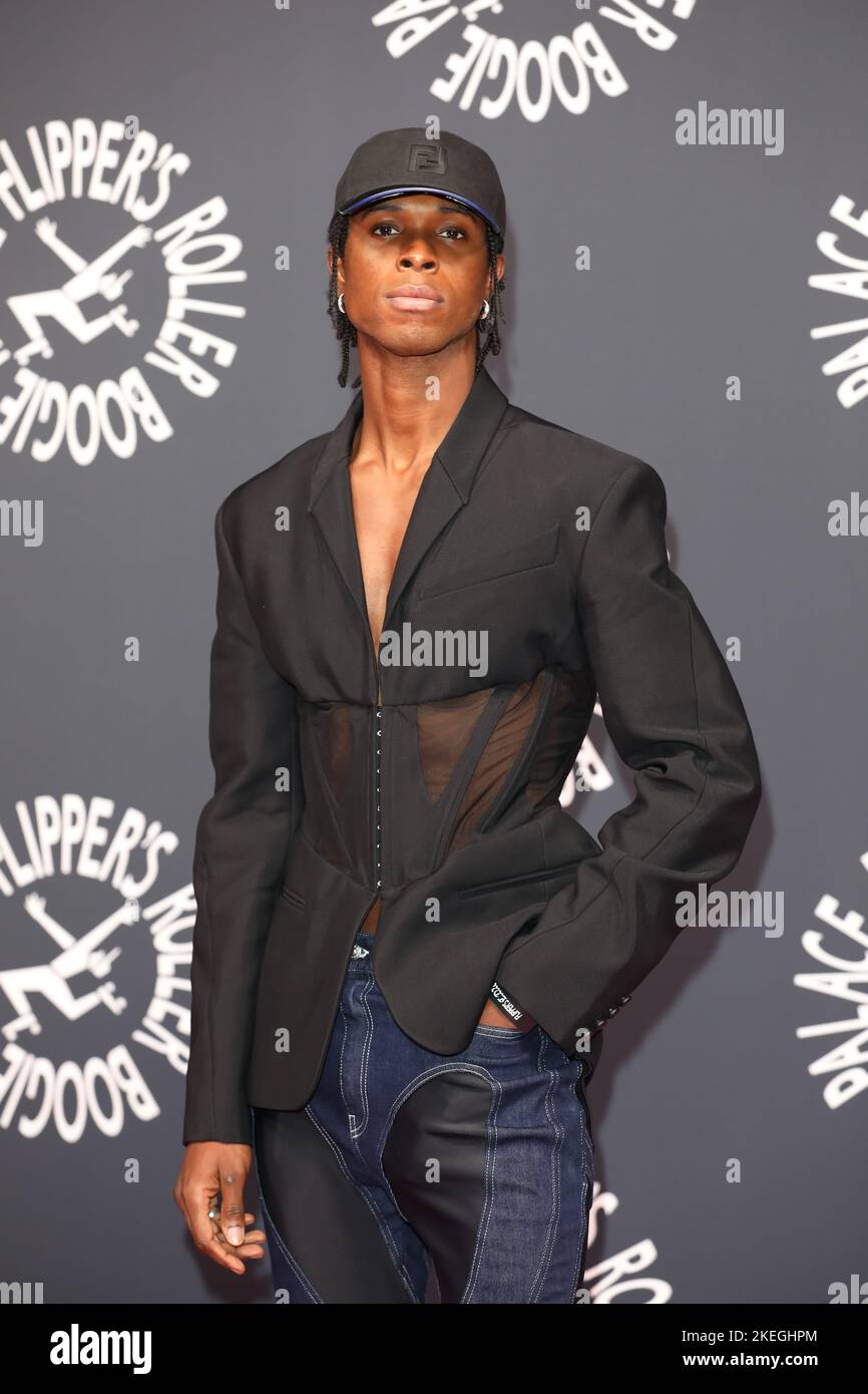 Yannick Konan attends the opening of Flipper's Roller Boogie Palace in ...