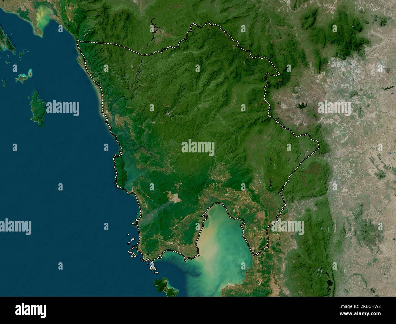 Kaoh kong map hi-res stock photography and images - Alamy