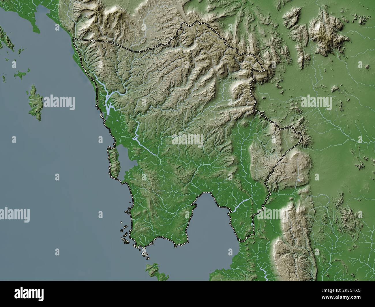 Kaoh kong map hi-res stock photography and images - Alamy