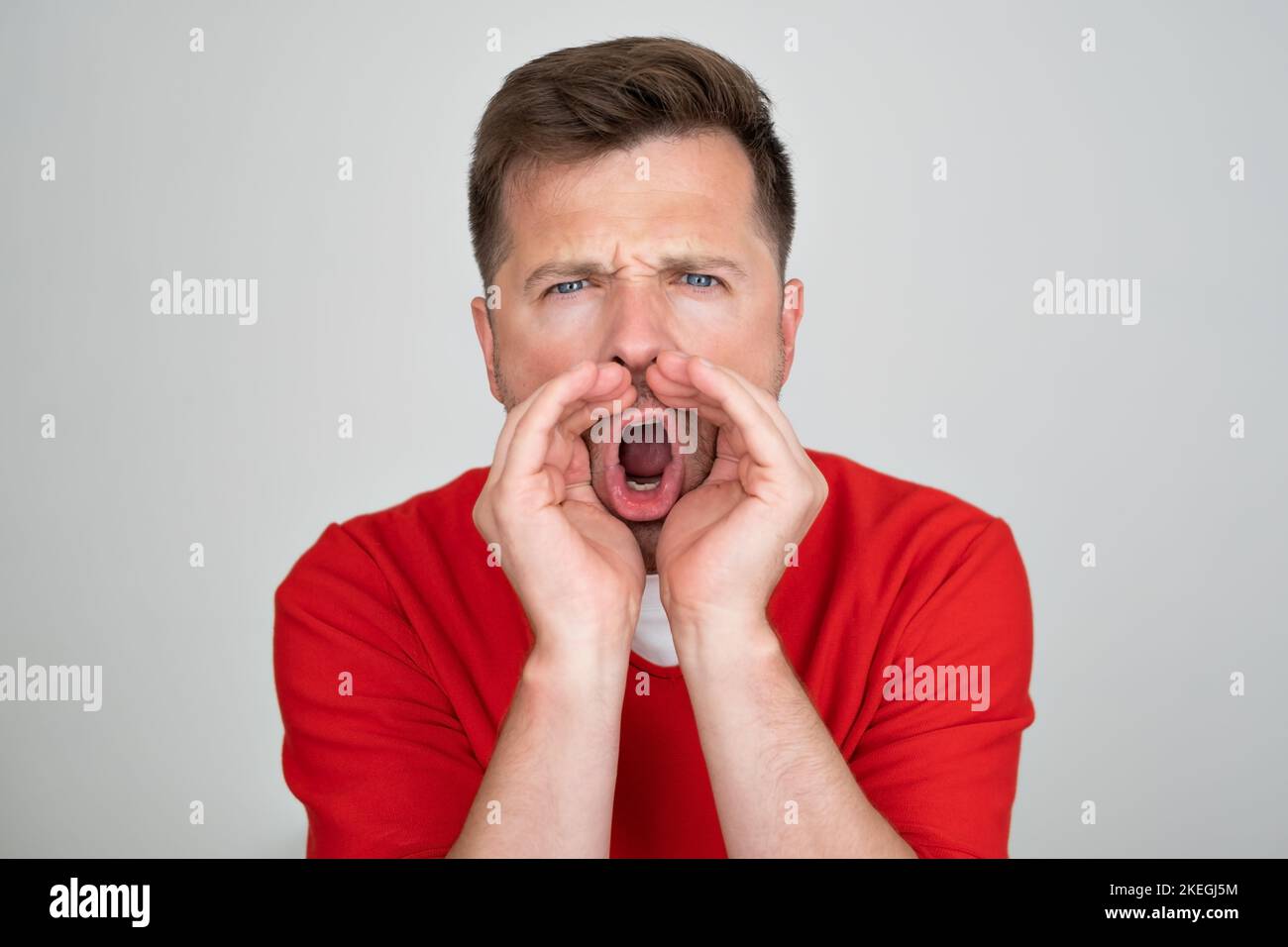 Grumpy yell hi-res stock photography and images - Alamy