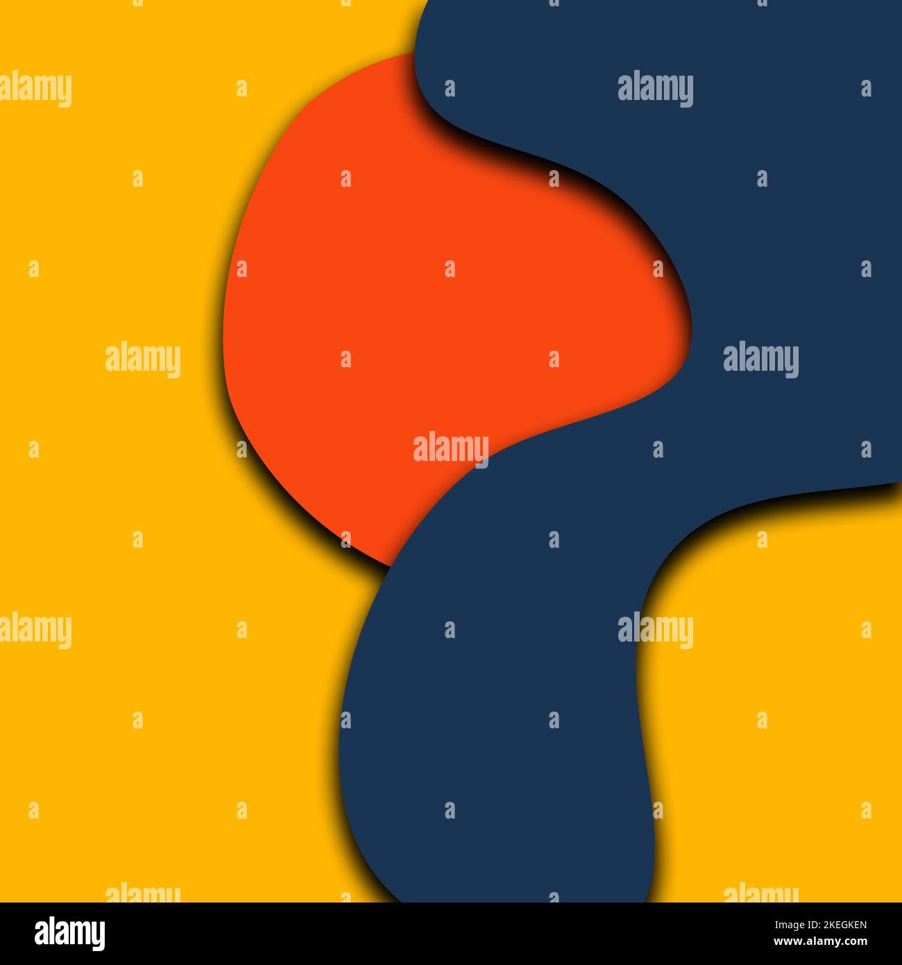 Modern 3D illustration. For use on covers , brochures , business cards ...