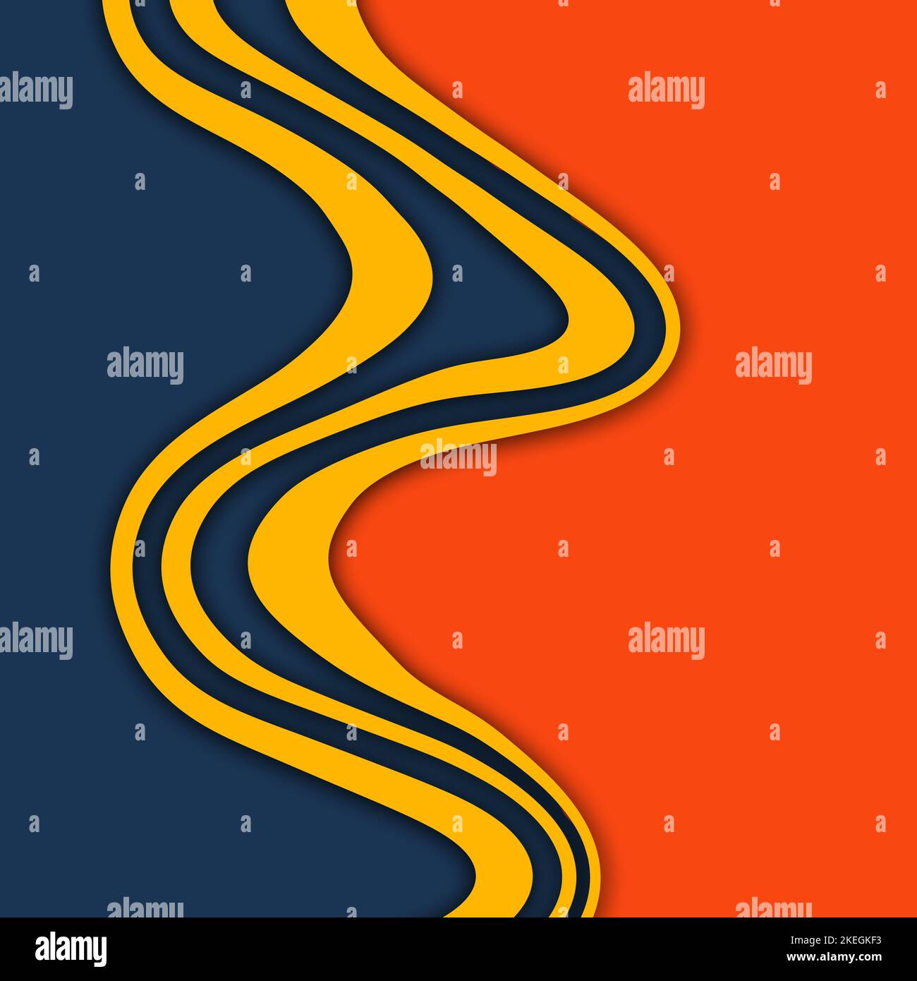 Modern 3D illustration. For use on covers , brochures , business cards ...