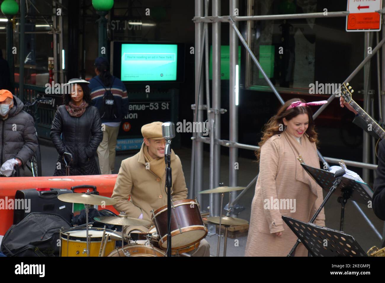 The Easter parade is an American cultural event consisting of a festive ...