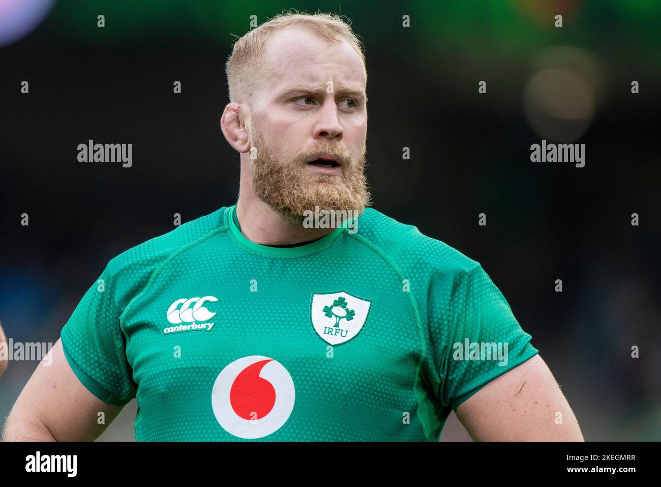 Jeremy Loughman of Ireland during the Bank of Ireland Nations Series ...