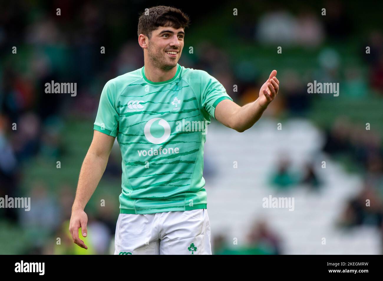 Jimmy O'Brien of Ireland during the Bank of Ireland Nations Series ...