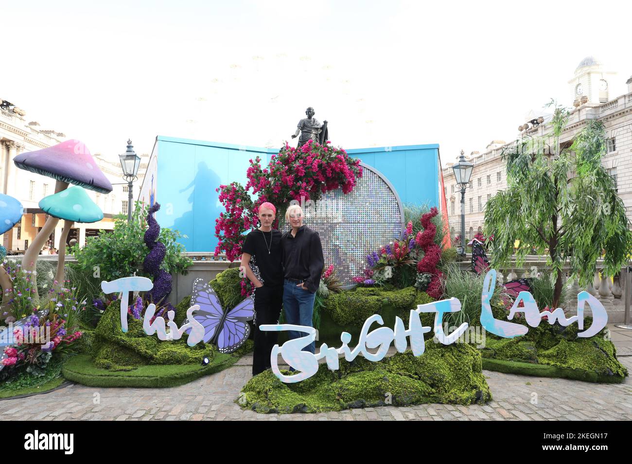 Gareth Pugh and Carson McColl attend the opening Party for 'This Bright ...