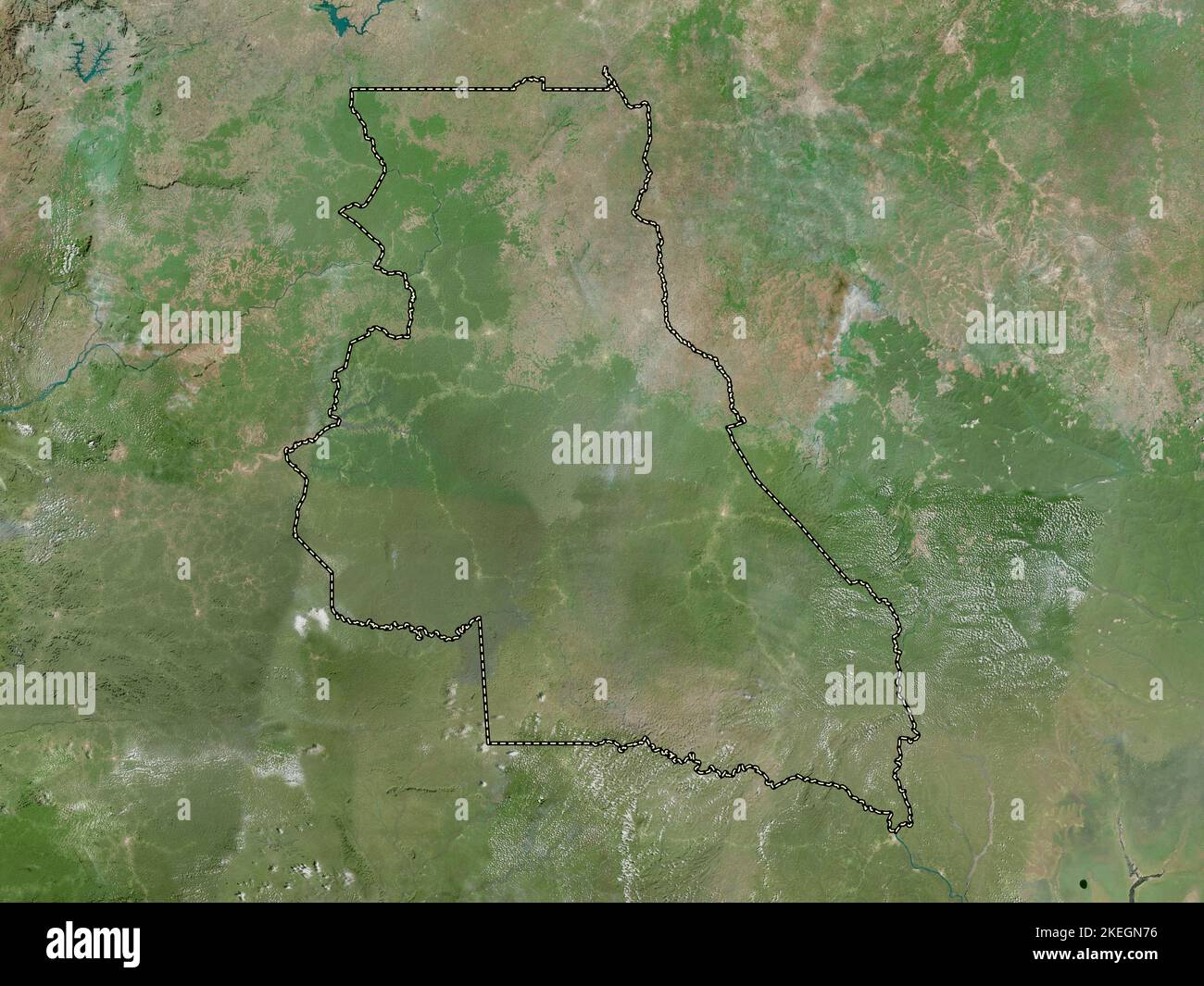Est, region of Cameroon. High resolution satellite map Stock Photo - Alamy