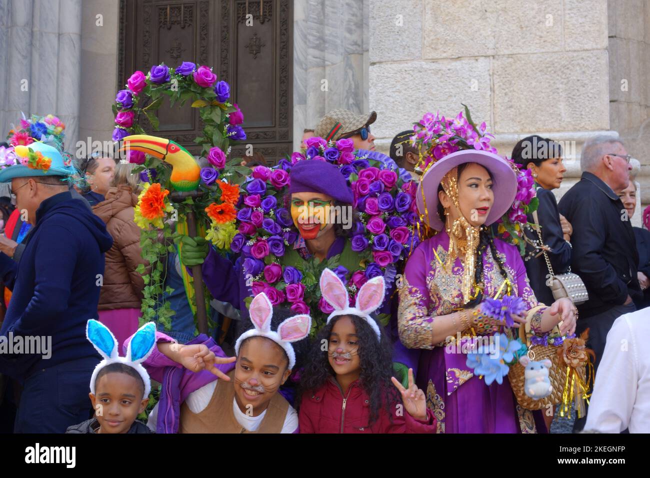 The Easter parade is an American cultural event consisting of a festive ...