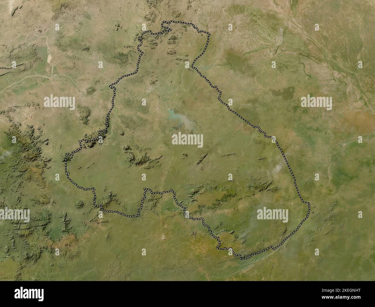 Nord, region of Cameroon. Low resolution satellite map Stock Photo - Alamy
