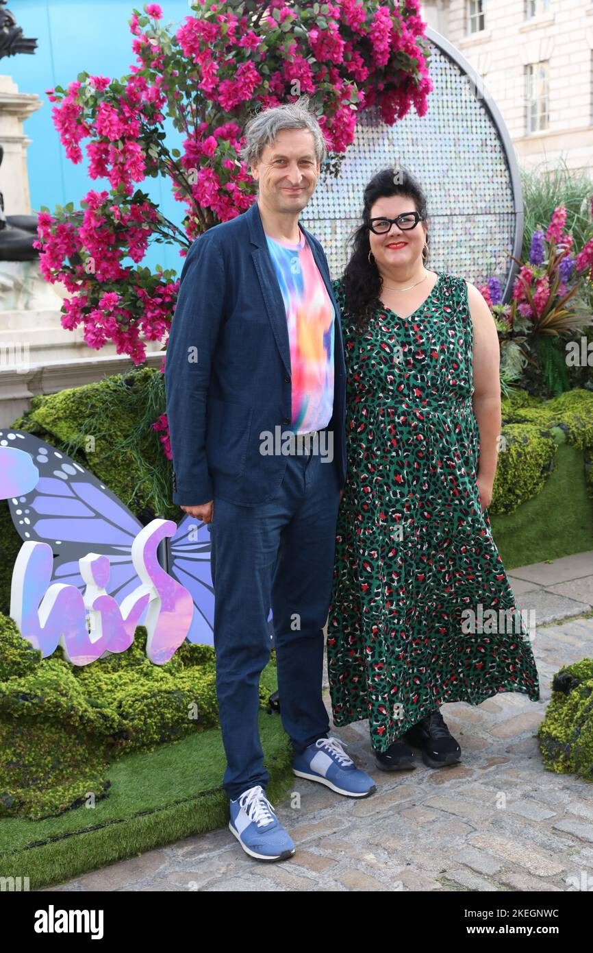 Jonathan Reekie and Amy Lame attend the opening Party for 'This Bright ...