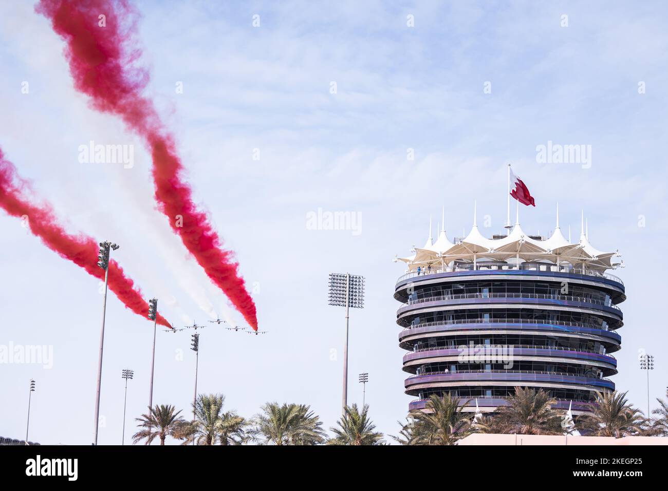 illustration plane avions on the starting grid, grille de depart ...
