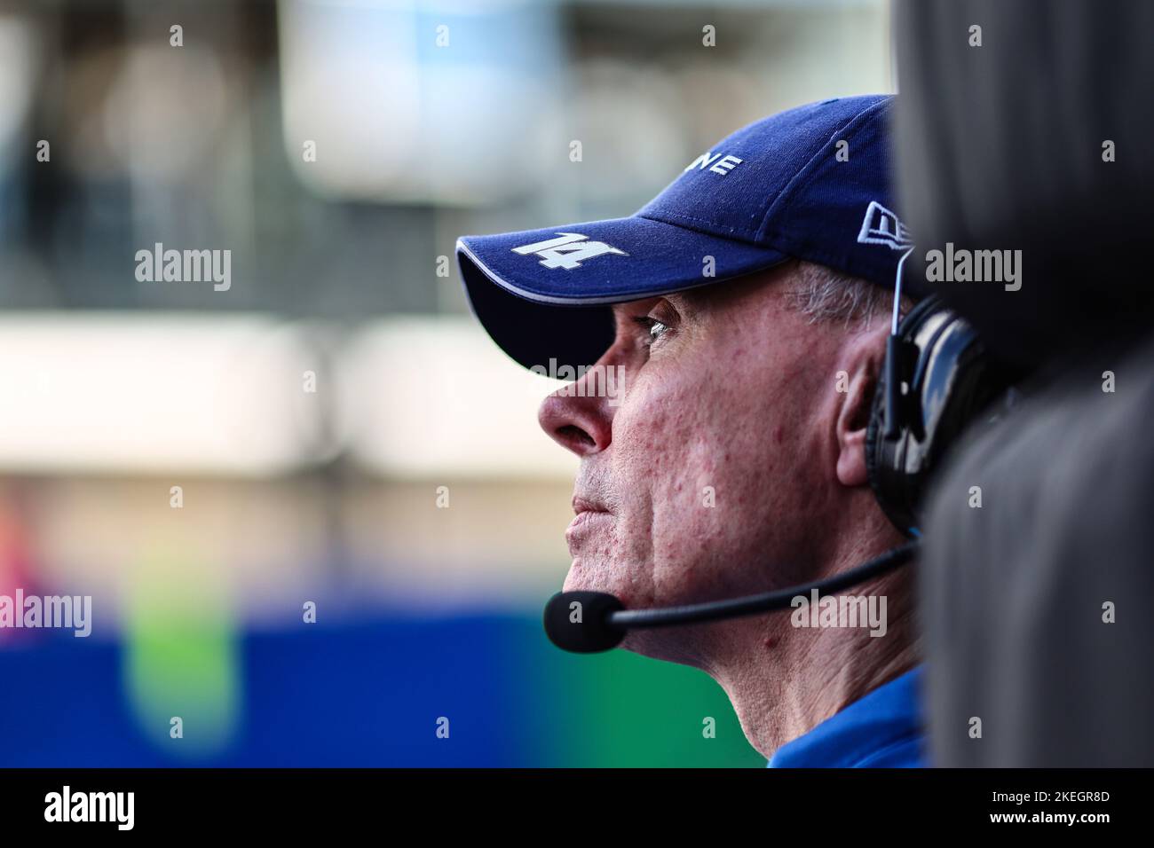 Sao Paulo, Brazil. 12 Novewmber, 2022. Alan Permane (GBR) Alpine F1 ...