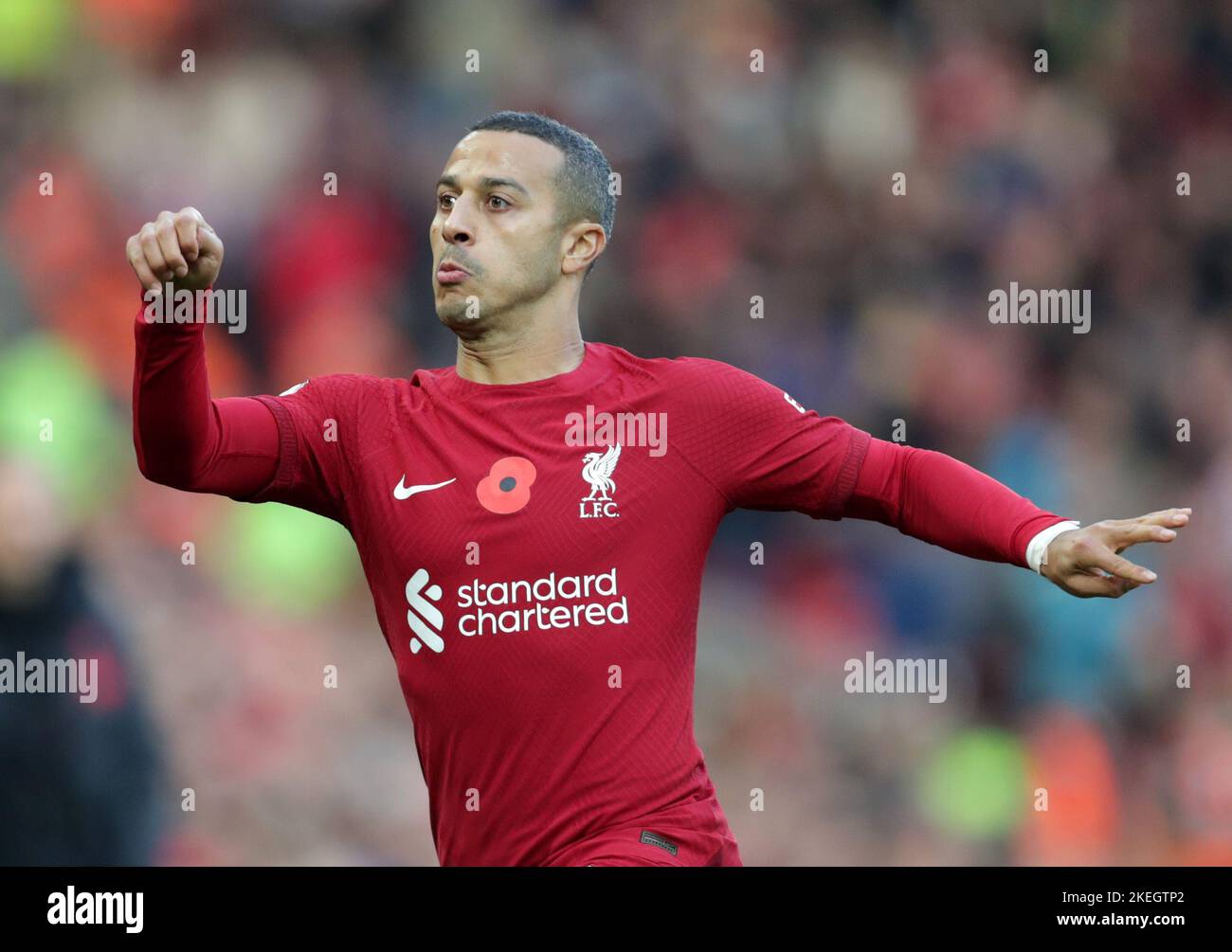 Anfield, Liverpool, Merseyside, UK. 12th Nov, 2022. Premiership ...