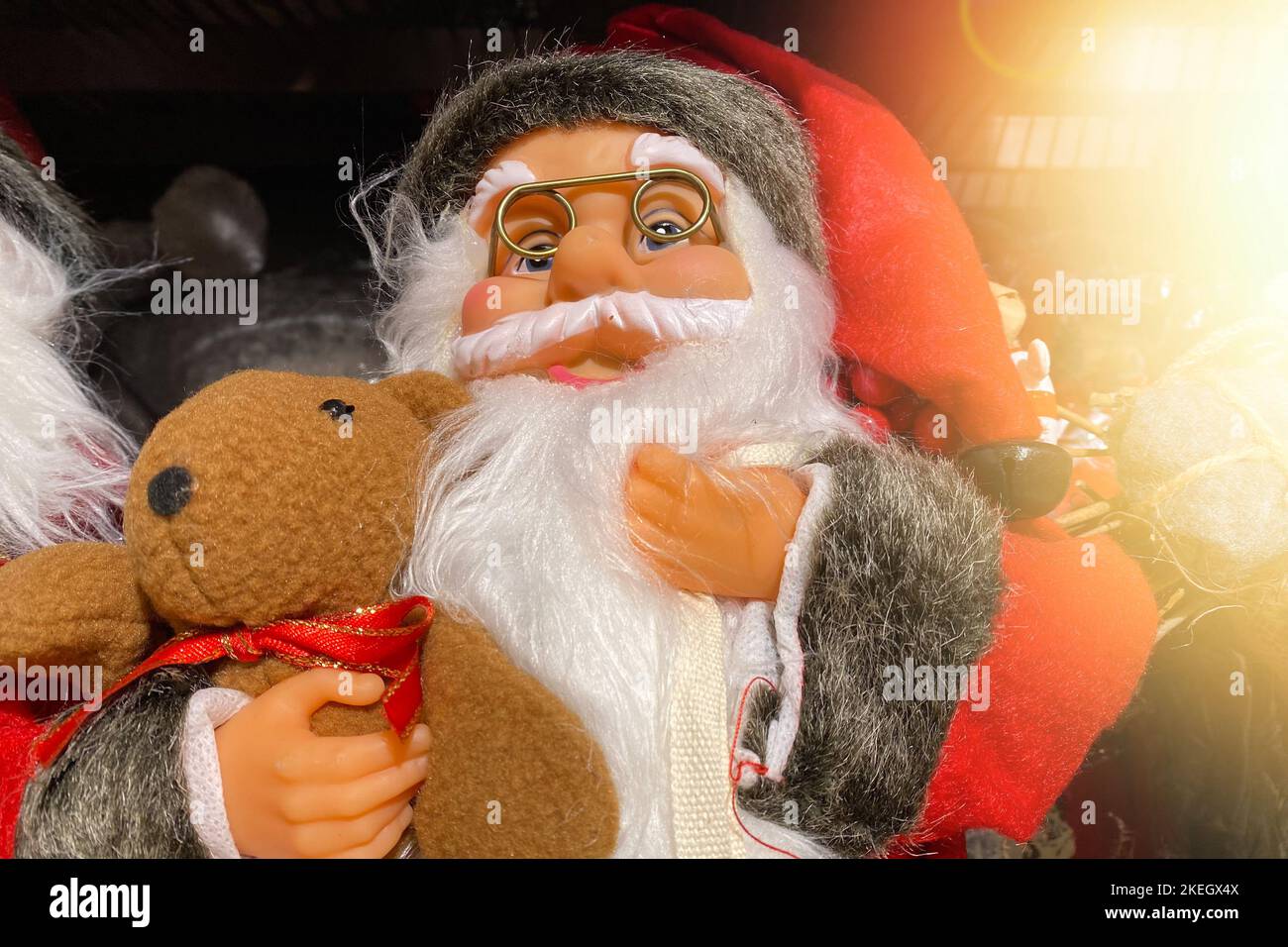 Christmas and New Year. Santa Claus Stock Photo - Alamy