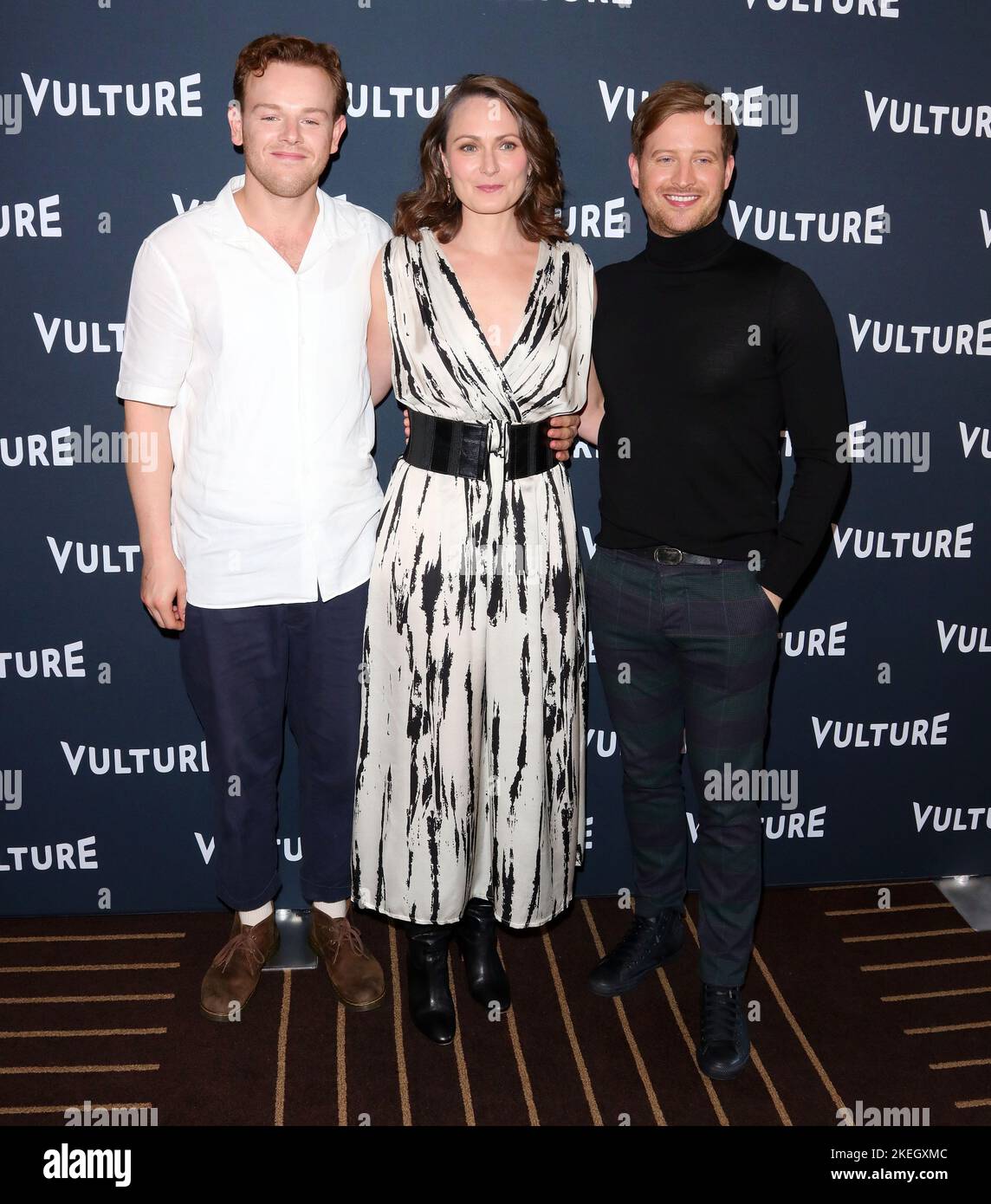 Callum Woodhouse, Anna Madeley, Nicholas Ralph arrives at The Vulture ...