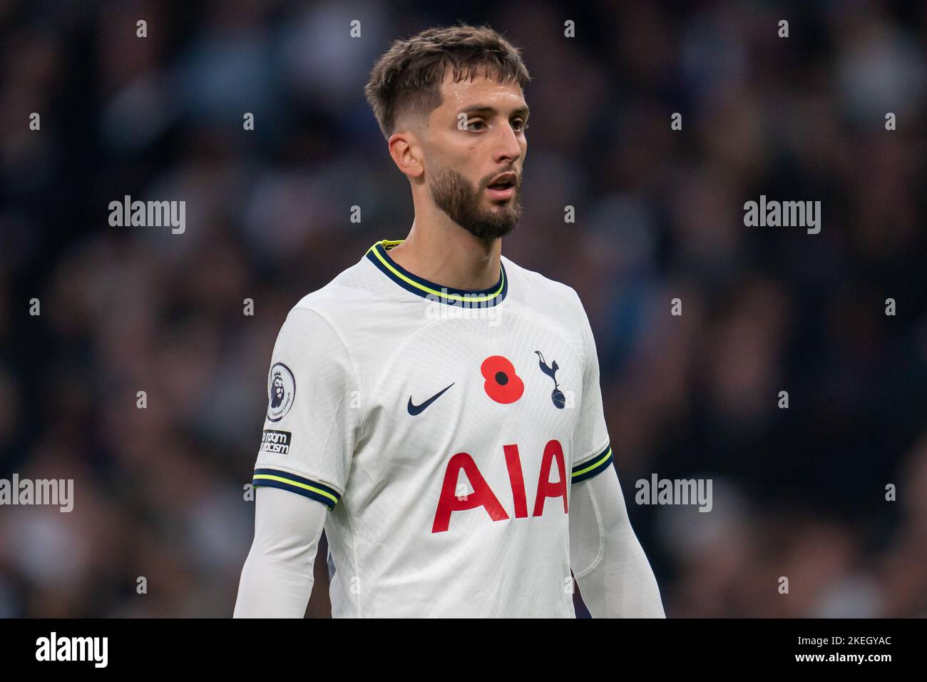 Rodrigo Bentancur #30 of Tottenham Hotspur during the Premier League ...