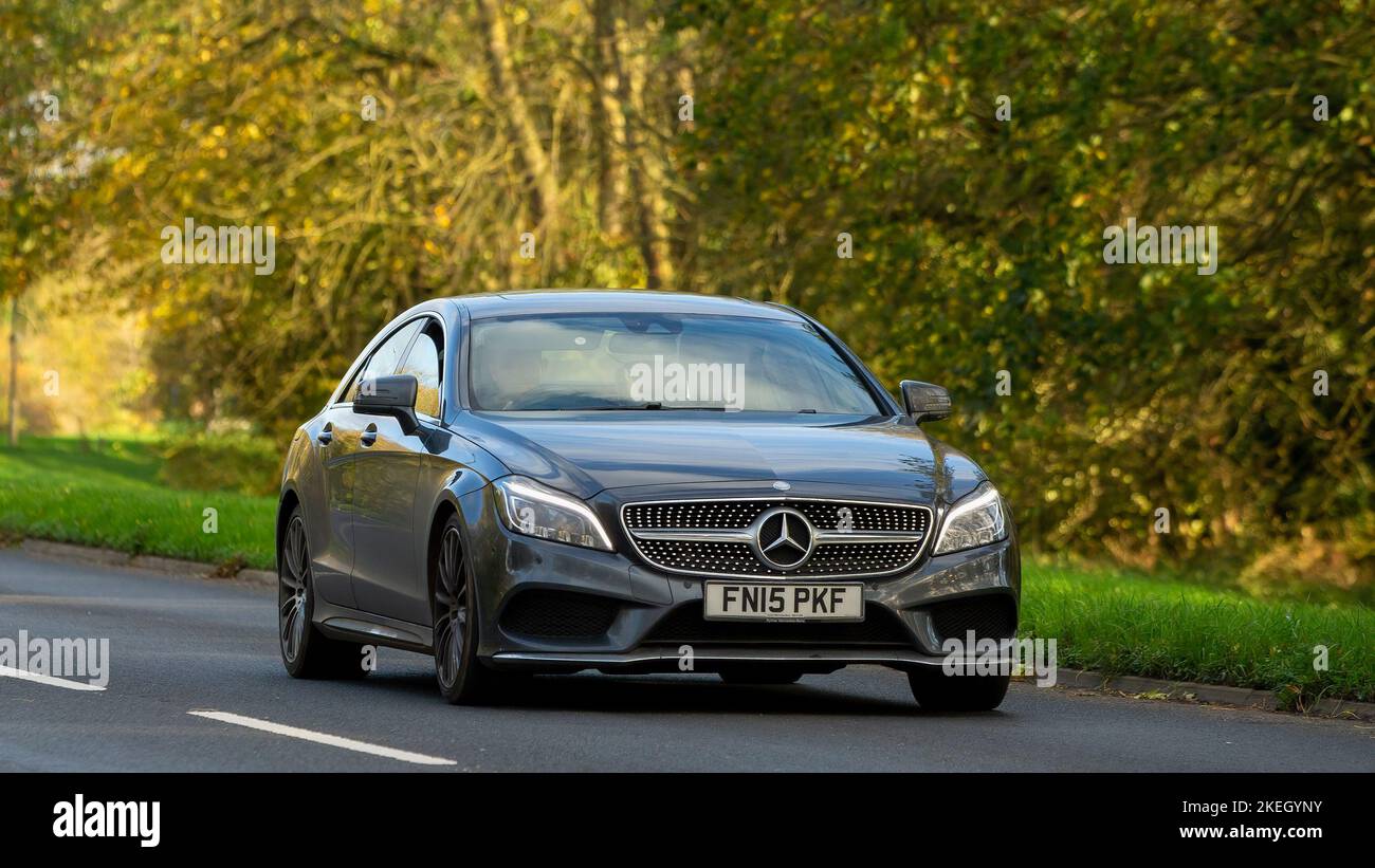 Grey mercedes benz car hi-res stock photography and images - Alamy