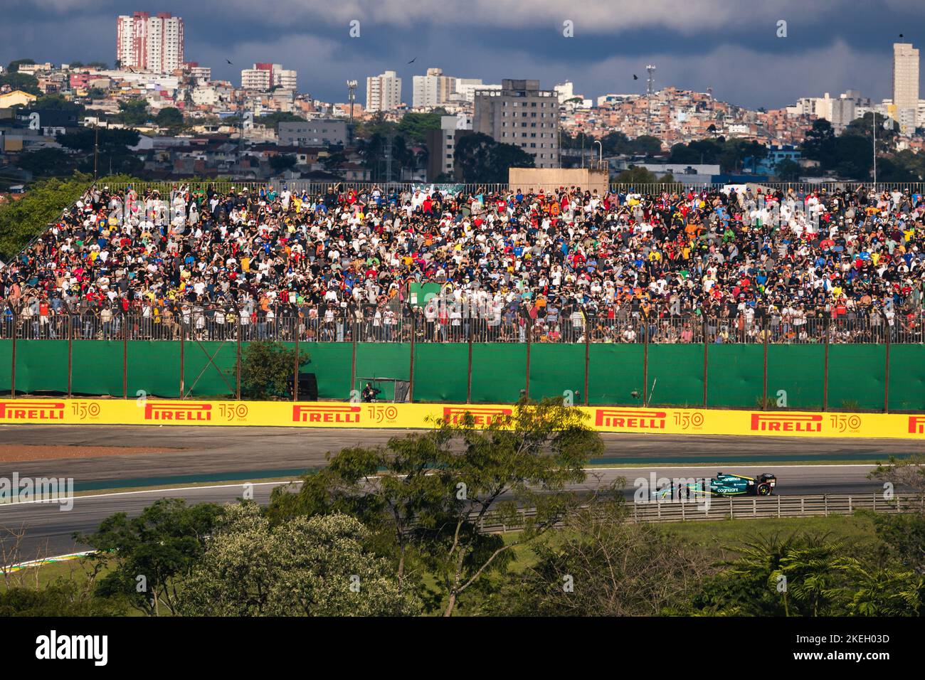 Sao Paulo, Brazil. 12 Novewmber, 2022. Lance Stroll (CDN) Aston Martin ...
