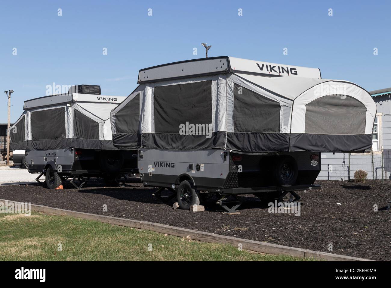 Lafayette - Circa November 2022: Viking Pop Up Campers by Coachmen RV ...