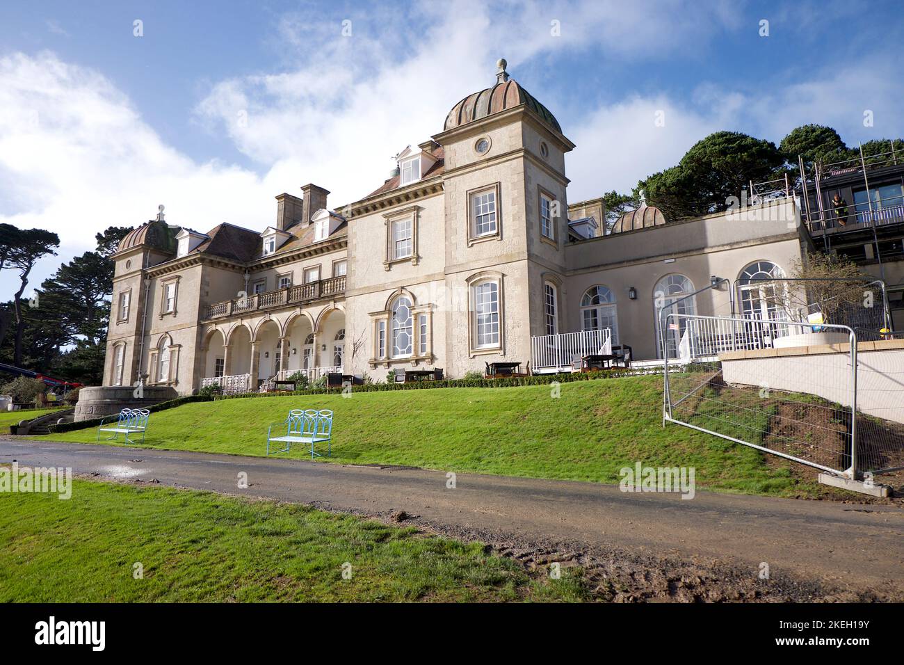 Fowey Cornwall UK 11 09 2022 Fowey Hall Stock Photo - Alamy