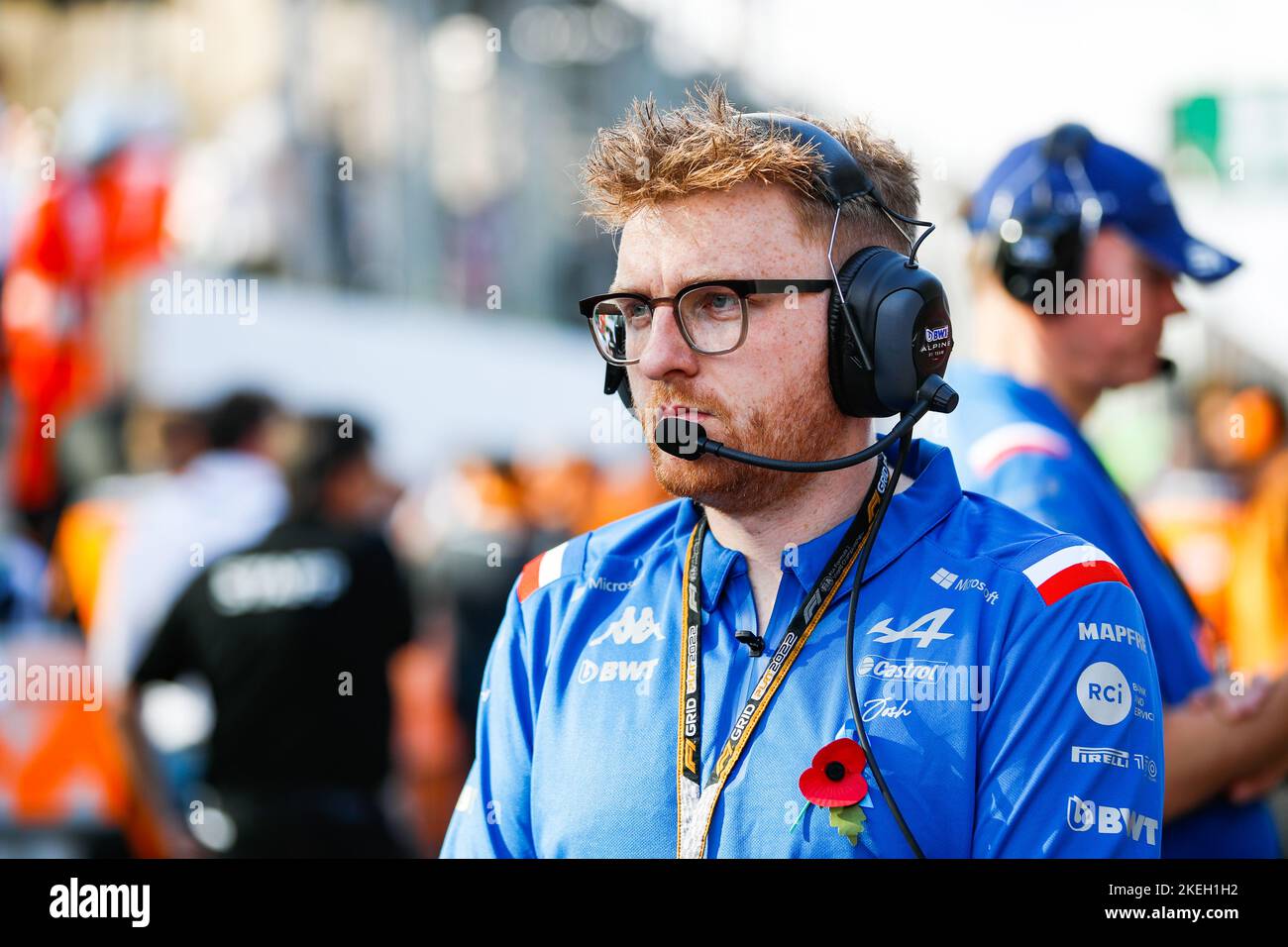 Alpine f1 team race engineer hi-res stock photography and images - Alamy