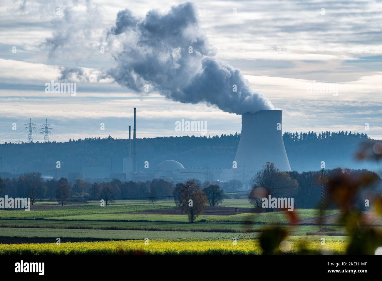 German isar 2 nuclear power plant hi-res stock photography and images - Alamy