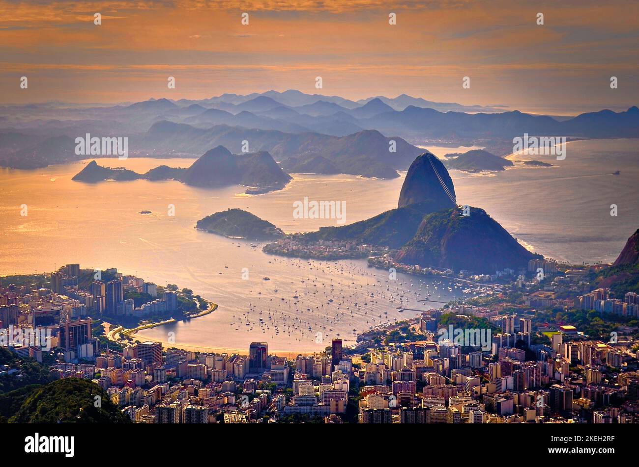 Landscapes of Rio de Janeiro in different places Stock Photo - Alamy