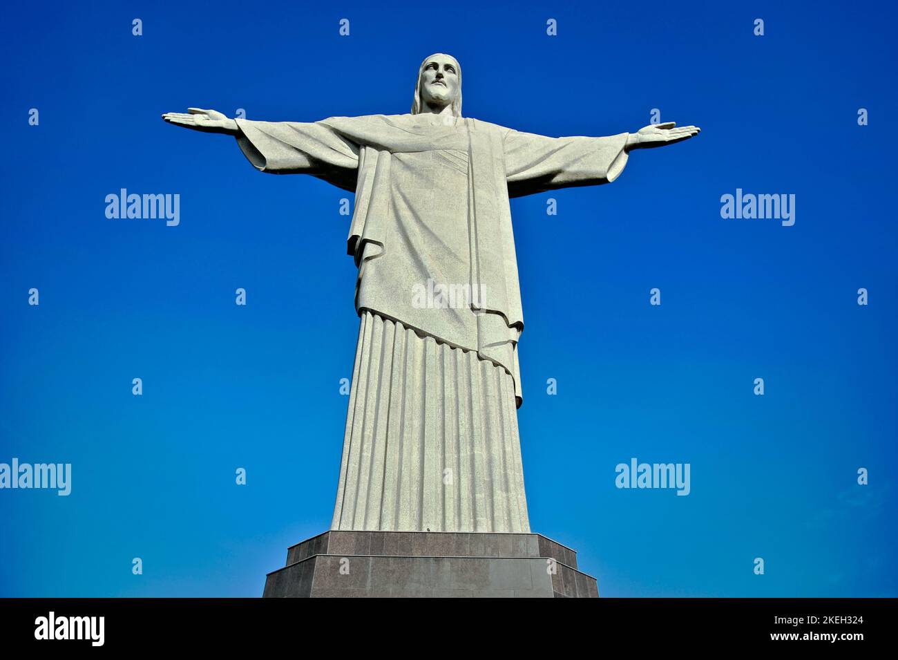 Brazil Rio de Janeiro - Mount Corcovado with statue of Jesus Christ the ...
