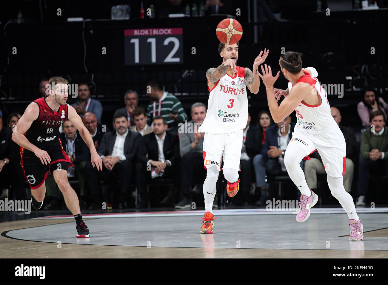 2023 World Championship Qualifiers. Turkey - Belgium Game Stock Photo ...