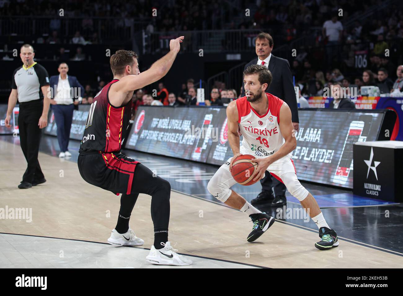 2023 World Championship Qualifiers. Turkey - Belgium Game Stock Photo ...