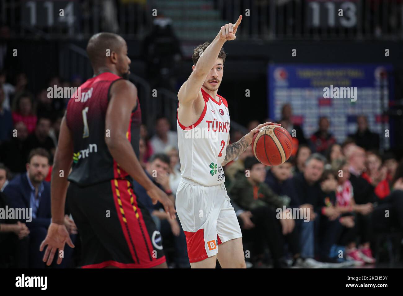 2023 World Championship Qualifiers. Turkey - Belgium Game Stock Photo ...