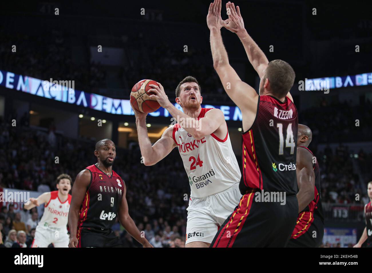 2023 World Championship Qualifiers. Turkey - Belgium Game Stock Photo ...