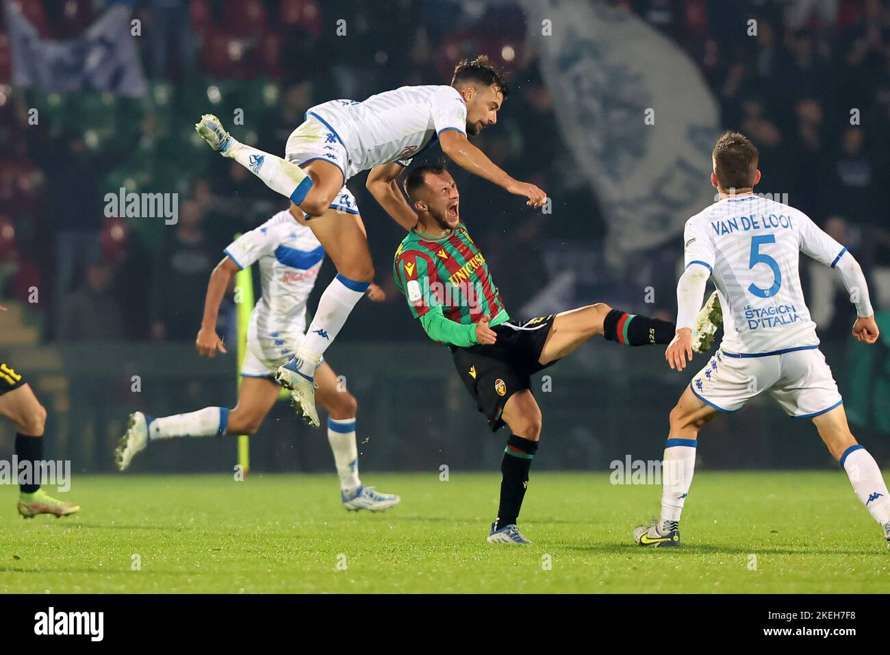 Libero Liberati stadium, Terni, Italy, November 12, 2022, Davide Adorni ...