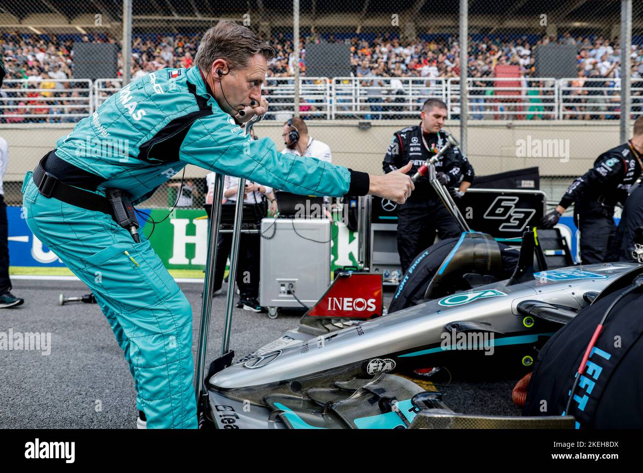 Sao Paulo, Brazil. 12th Nov, 2022. Matt Deane (GBR, Mercedes-AMG ...