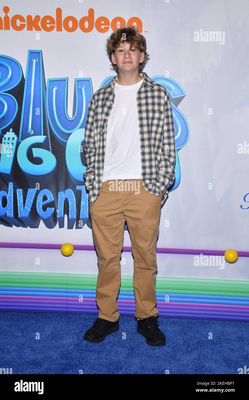 Jacob Soley attends the New York Premiere of Paramount's ‘Blue's Big City Adventure’ at Regal ...