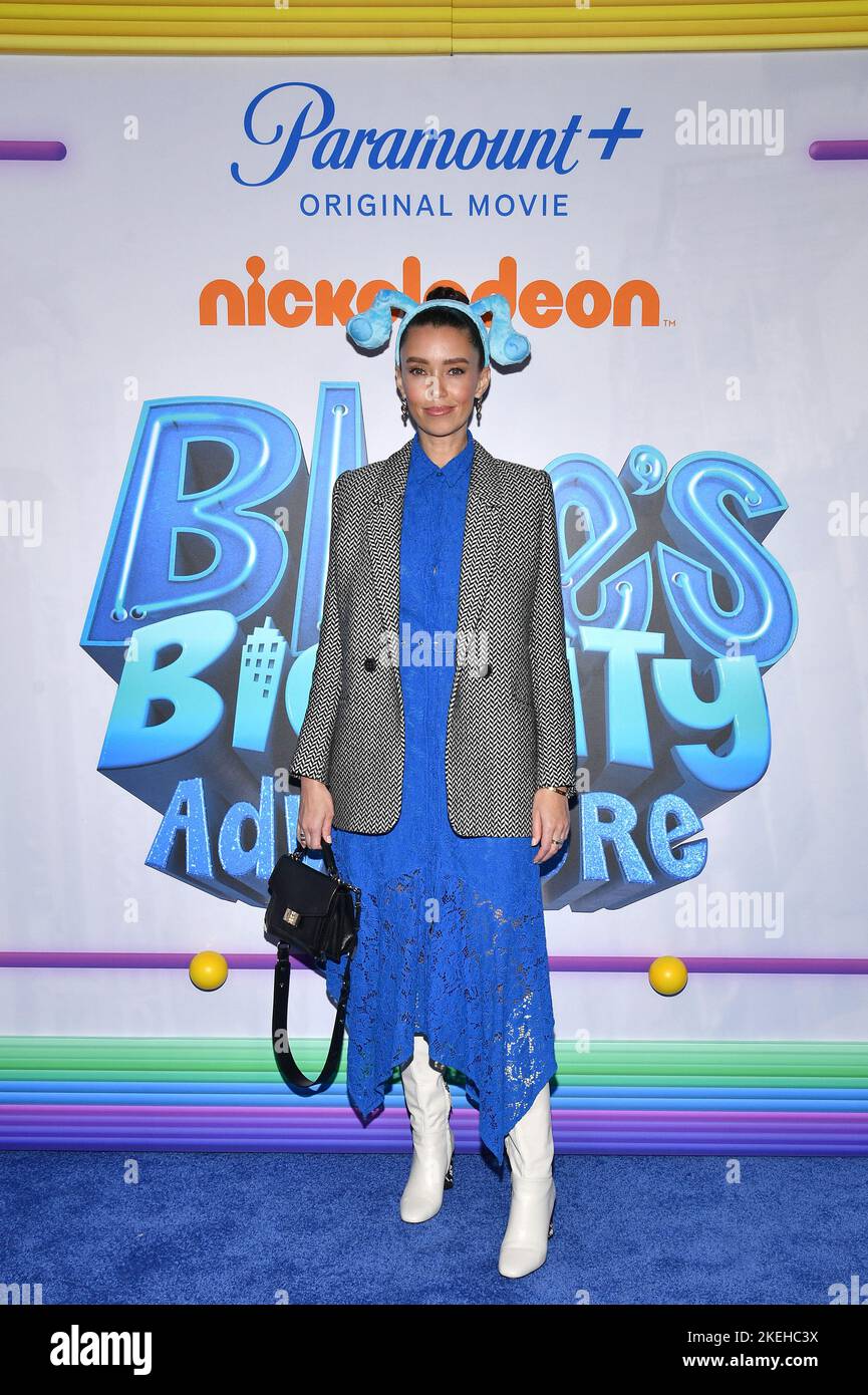 Thania Peck attends the New York Premiere of Paramount's ‘Blue's Big ...