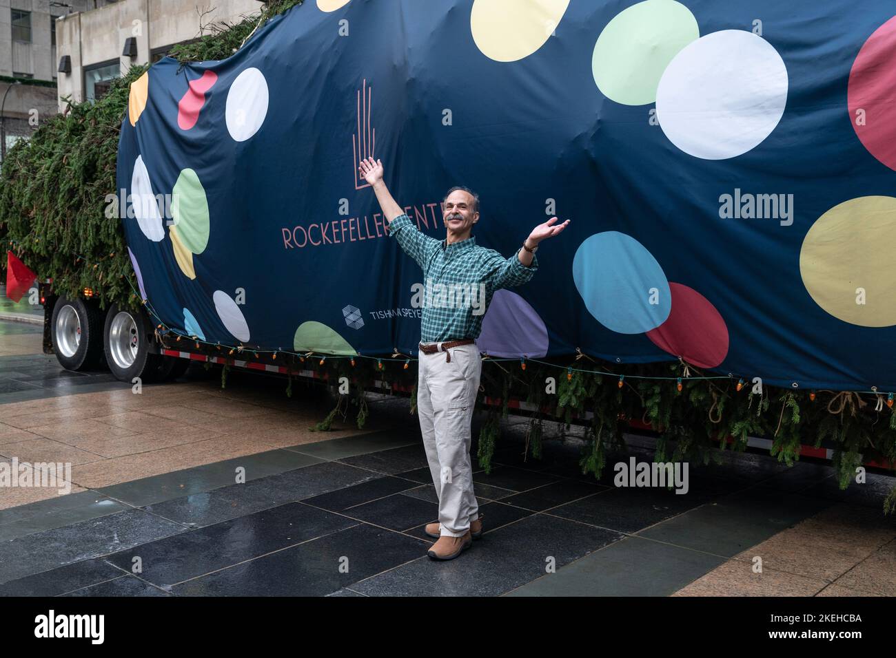 Neil Lebowitz whose family donated tree for 2022 Rockefeller Center ...