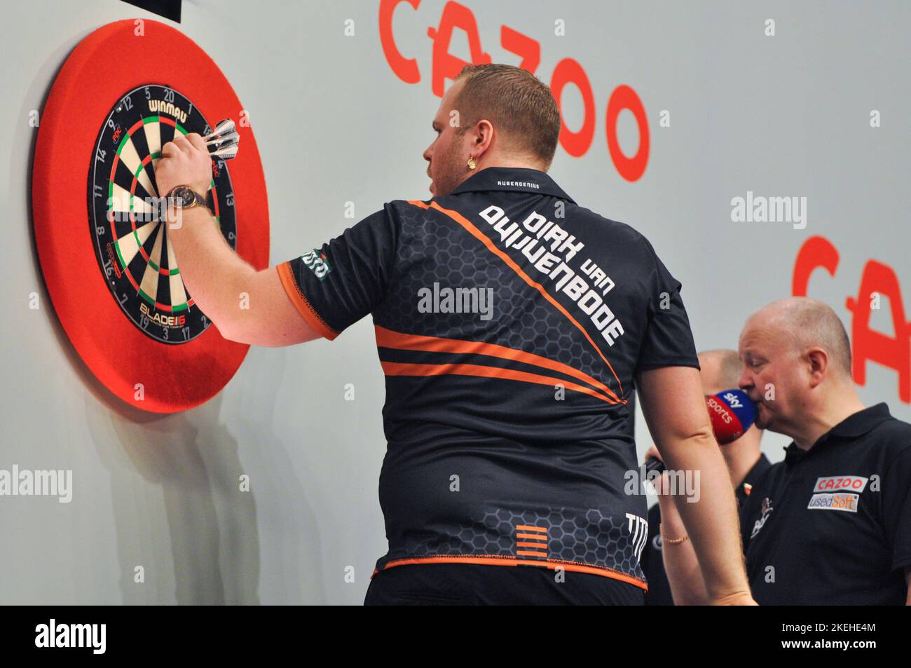 WOLVERHAMPTON, ENGLAND - NOVEMBER 12: Dirk van Duijvenbode of the ...