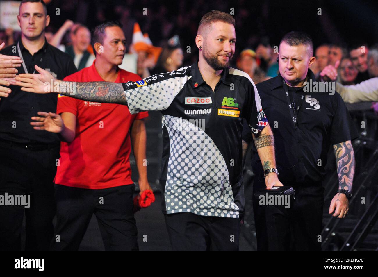 WOLVERHAMPTON, ENGLAND - NOVEMBER 12: Danny Noppert of the Netherlands ...