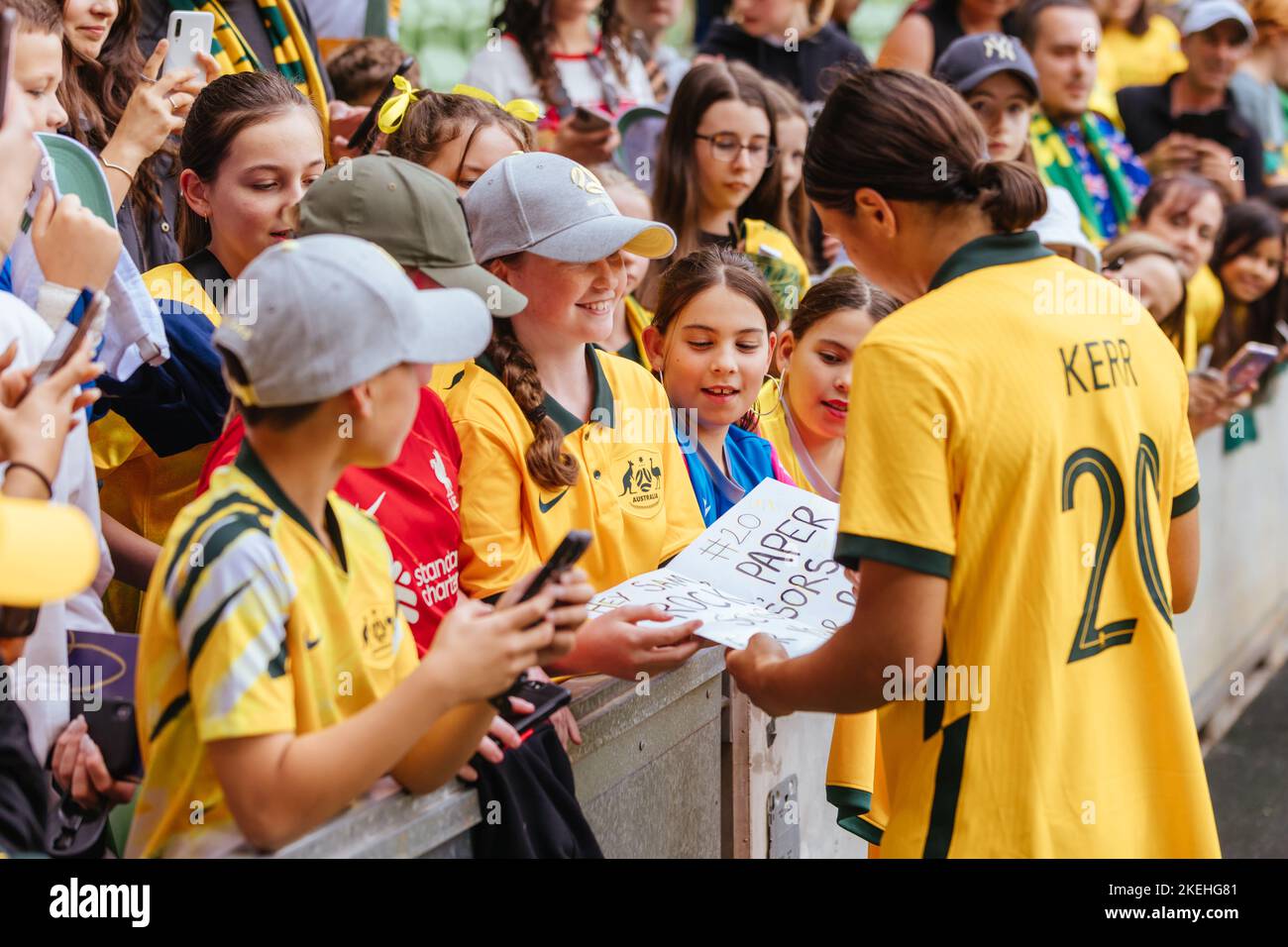 2022 International Friendly Australia Vs Sweden Stock Photo - Alamy
