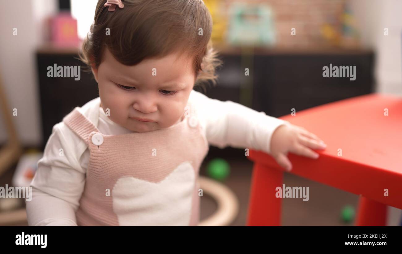 Adorable toddler standing kindergarten hi-res stock photography and ...