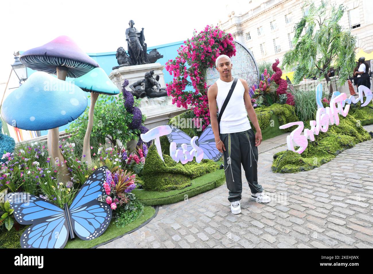 Saul Nash attends the opening Party for 'This Bright Land' at Somerset ...