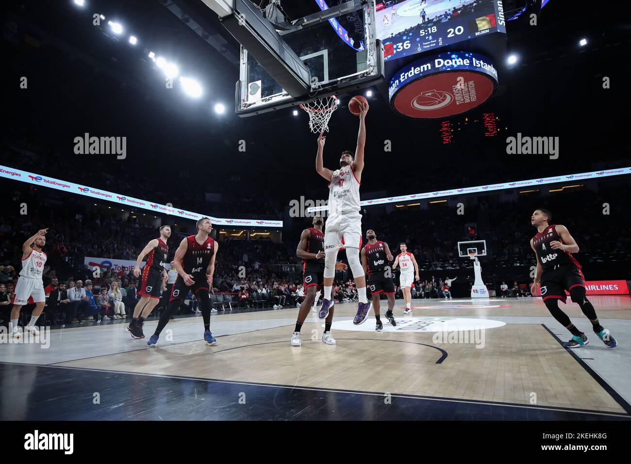 2023 World Championship Qualifiers. Turkey - Belgium Game Stock Photo ...