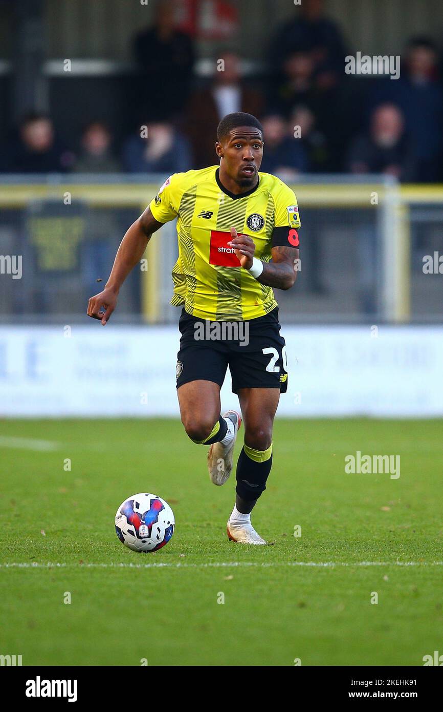 The EnviroVent Stadium, Harrogate, England - 12th November 2022 Kayne ...