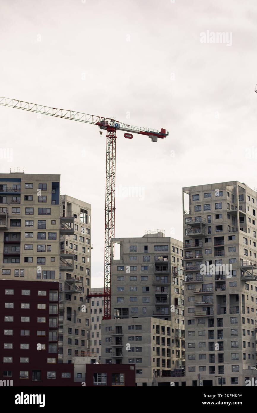 The buildings under construction in Paris, France Stock Photo - Alamy