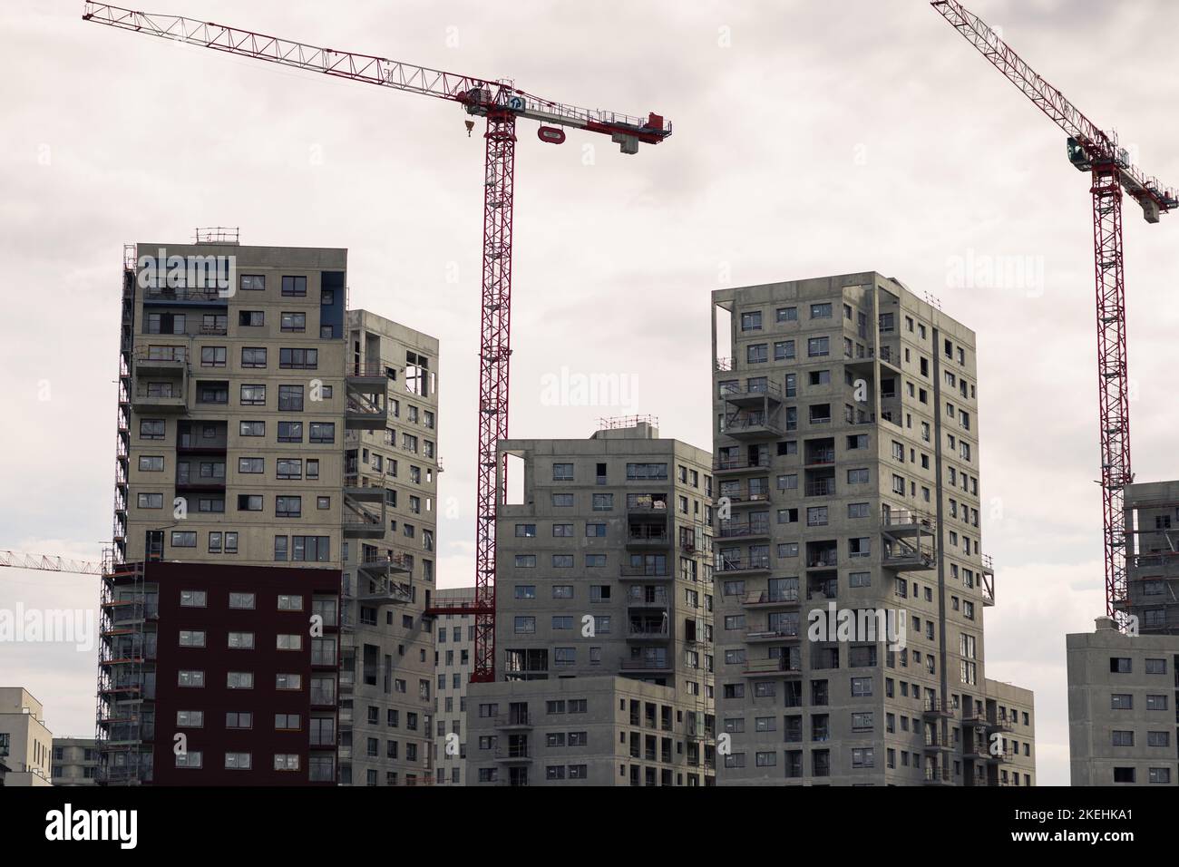 The buildings under construction in Paris, France Stock Photo - Alamy