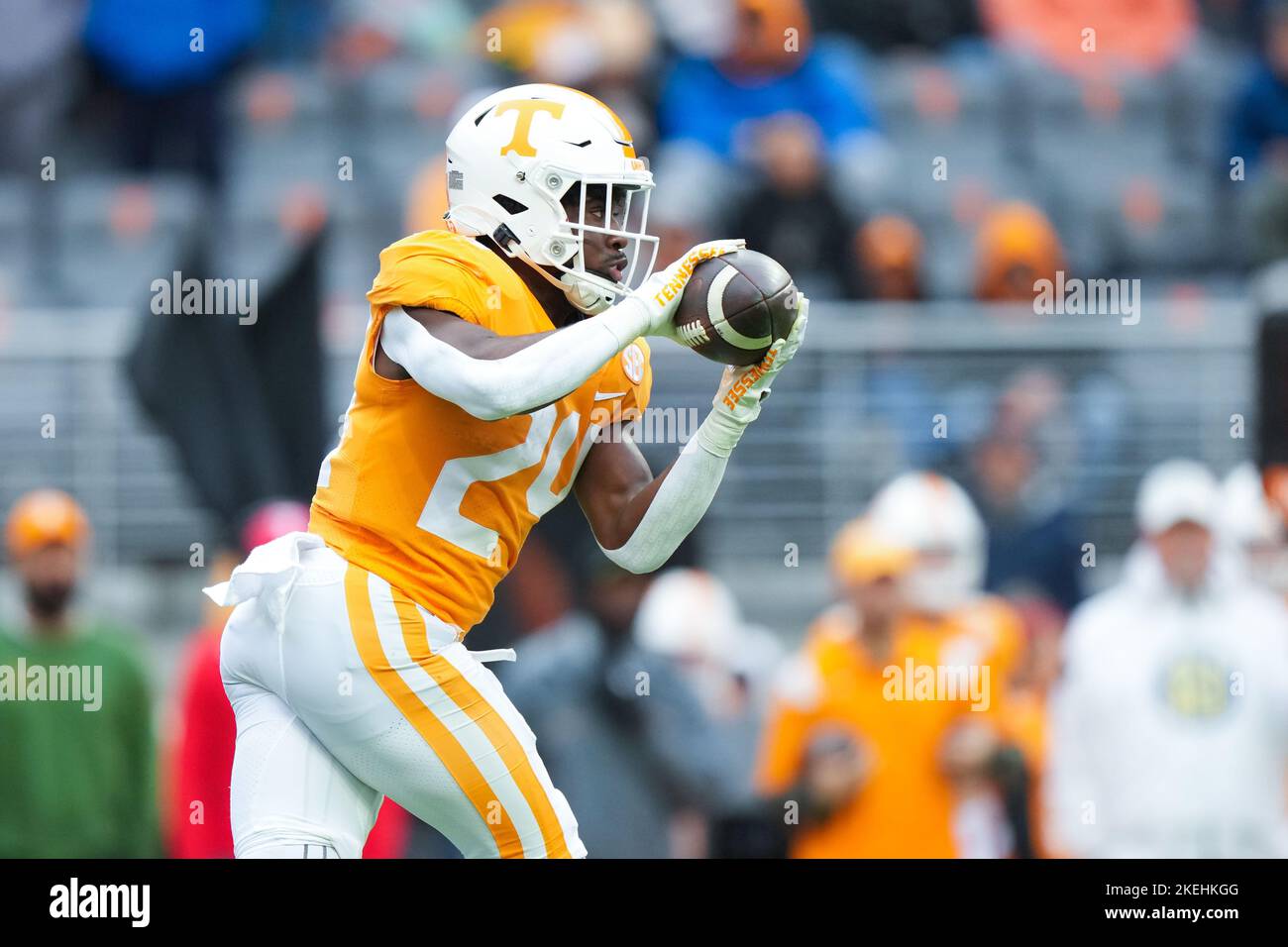 November 12, 2022: Dylan Sampson #24 of the Tennessee Volunteers ...