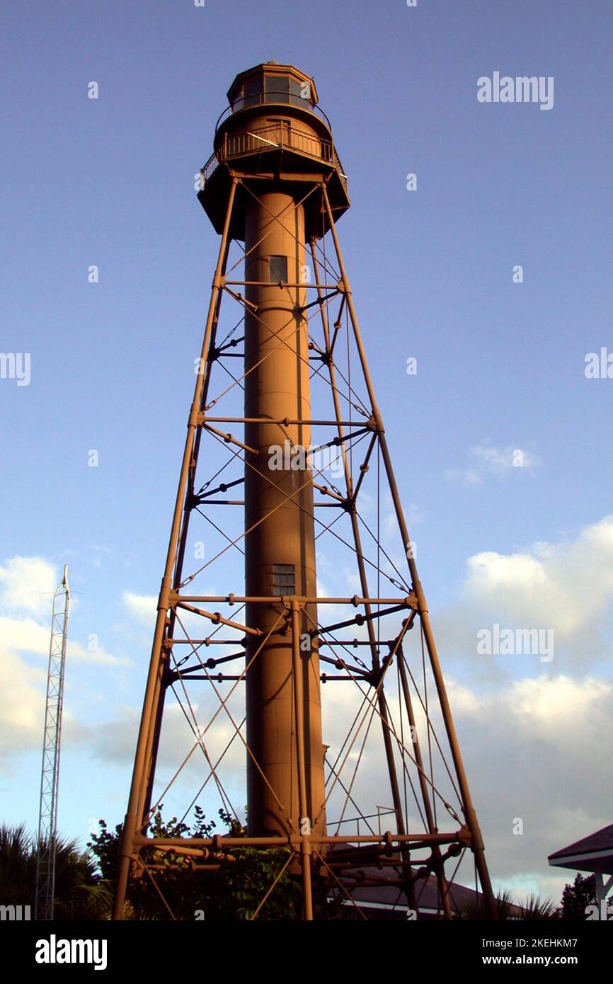 Sanibel Island Lighthouse, Florida Stock Photo - Alamy